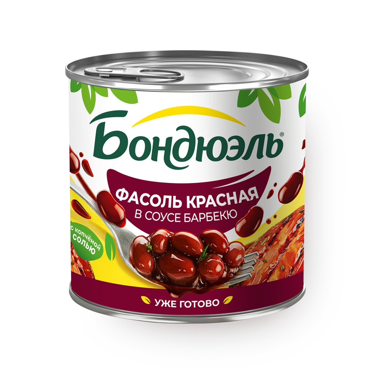 Фасоль красная Bonduelle, в классическом соусе барбекю, 400 г