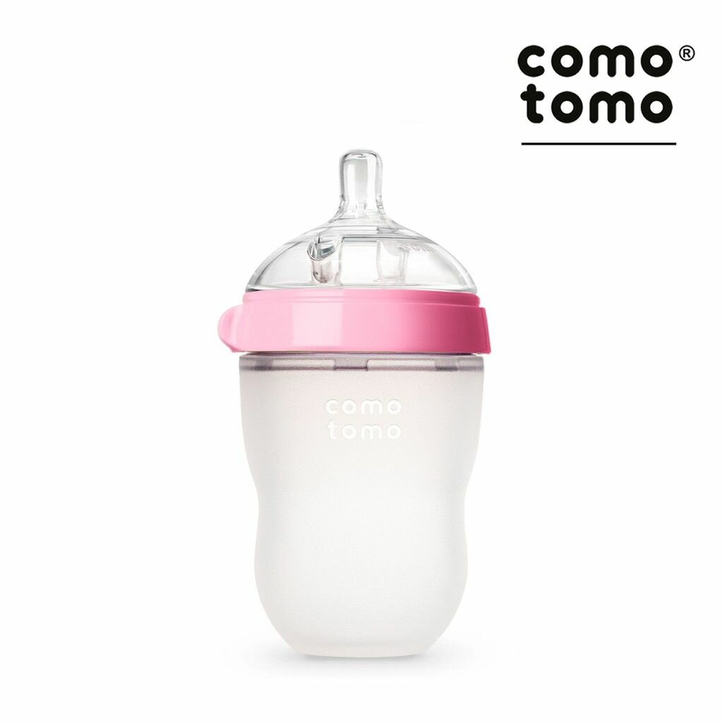 Comotomo Бутылочка Natural-Feel Baby Bottle, 150 мл, с рождения