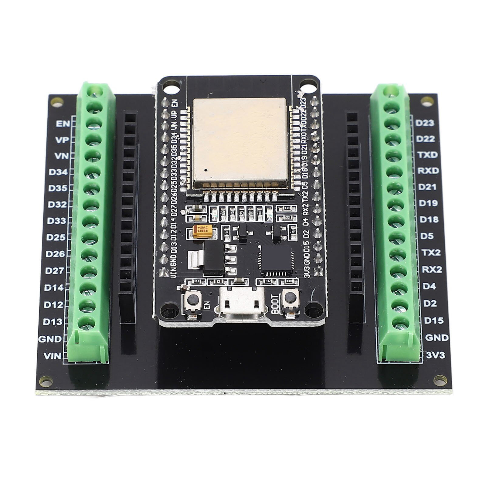 Для макетной платы ESP32 30-контактный 2,4 ГГц модуль расширения Wi-Fi Bluetooth 2,3-3,6 В 80 мА