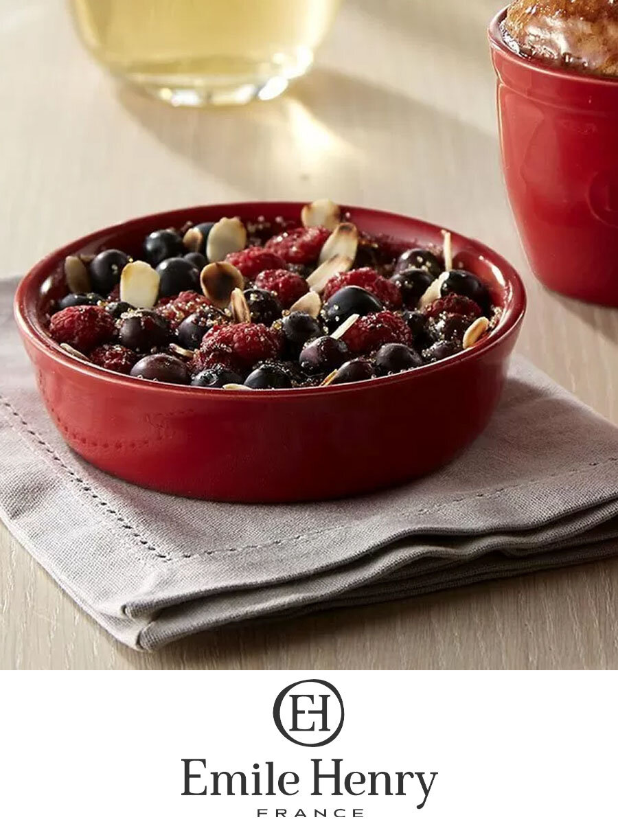 Рамекин Emile Henry №12, цвет гранат, керамический, 150 мл, 1 шт.