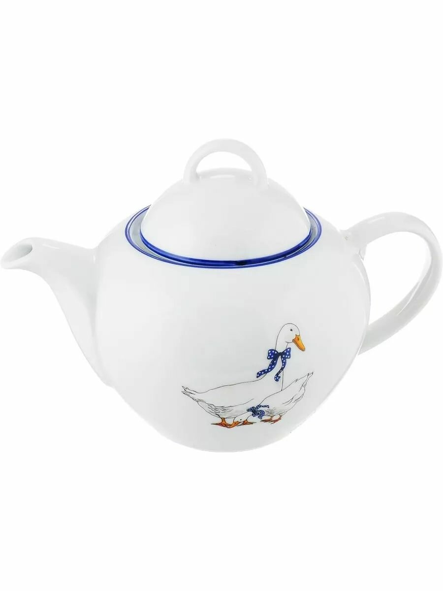 Чайник 550 мл Saphyr декор "Гуси"