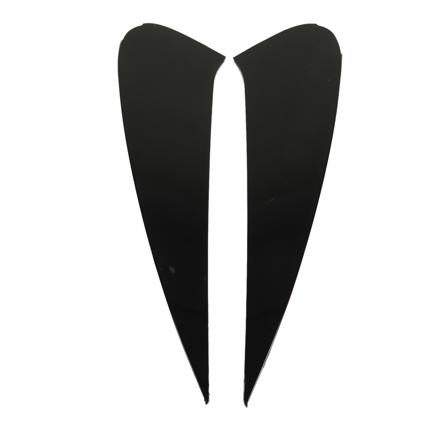 2 боковых вентиляционных спойлера для Mercedes-Benz GLE Coupe C167 AMG-Line глянцевый черный