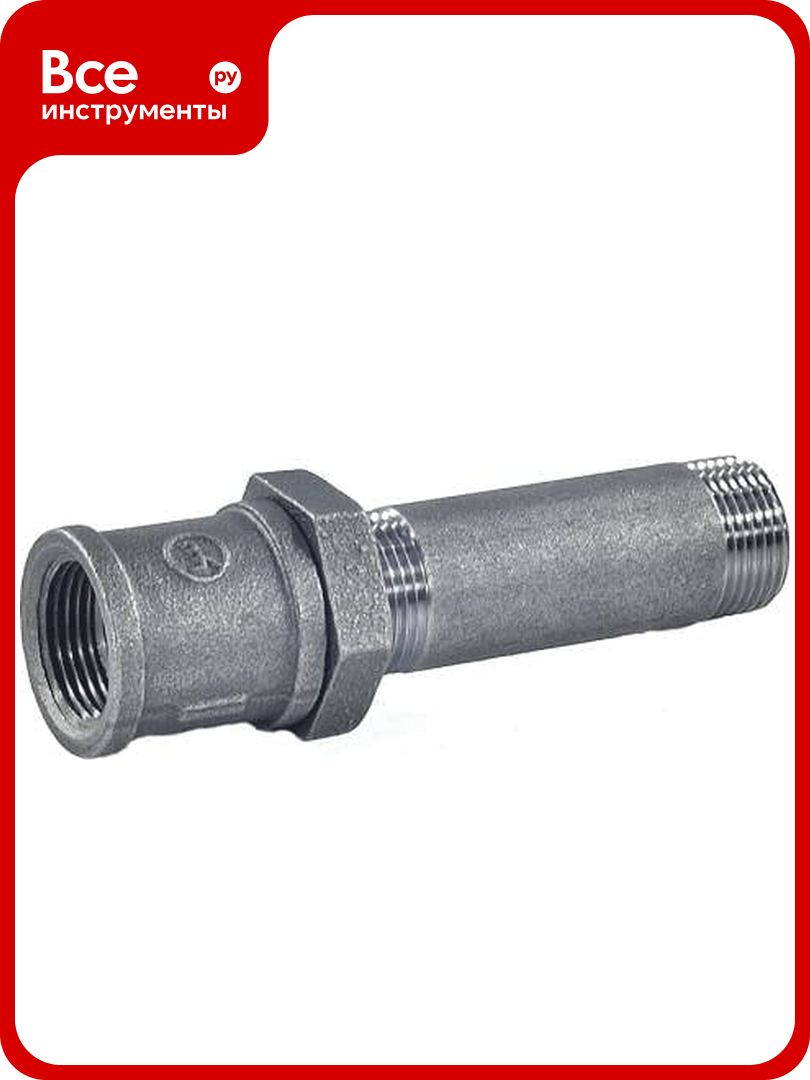 Сгон, Fittex, Fittex PLUS сталь, в/к, Ду32, L=130мм 128-8692, Внимание, изображение