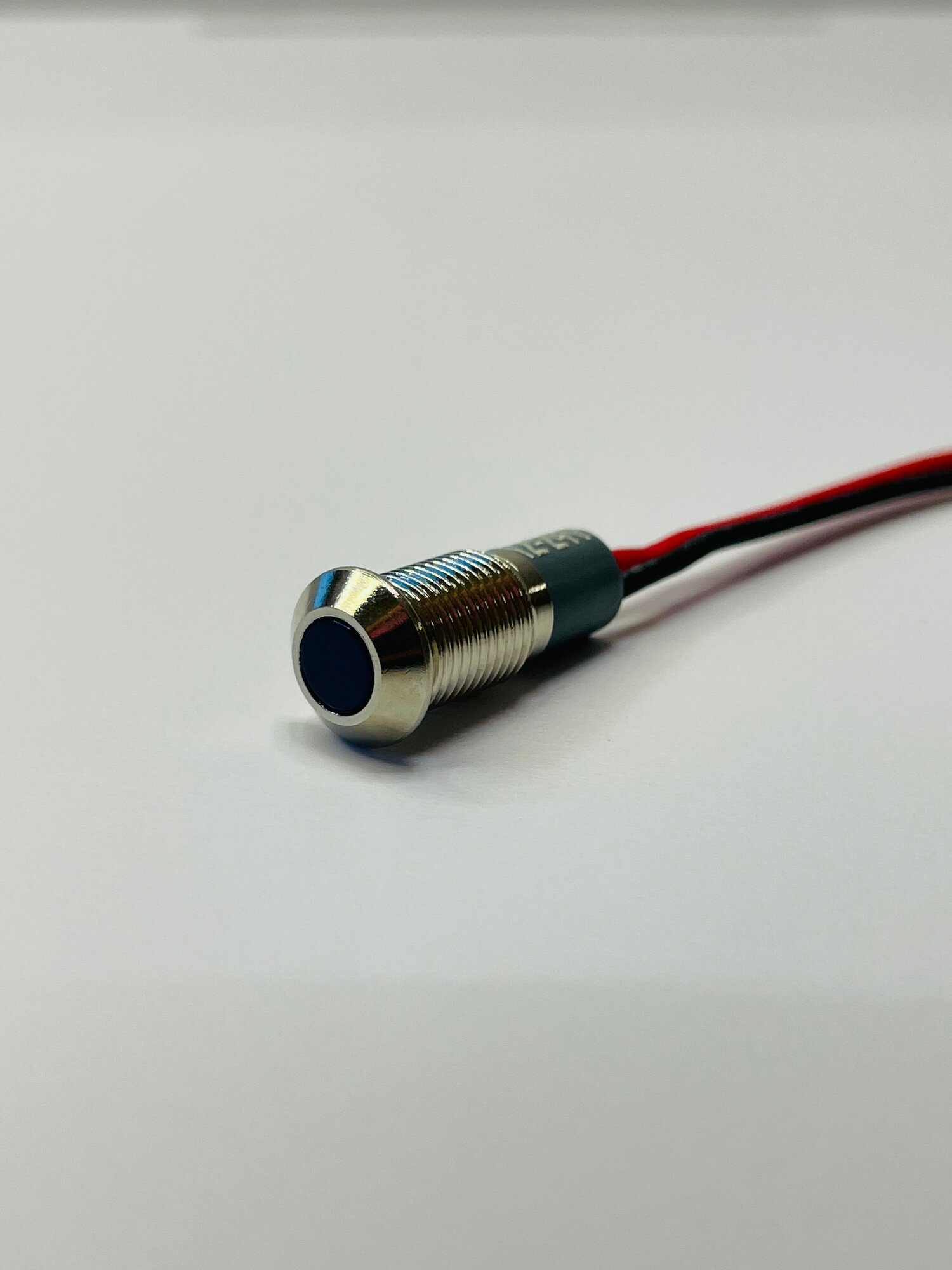 1 шт. Индикатор 12 - 24 В синий, светодиоды для авто 8 мм, световые индикаторы IP65