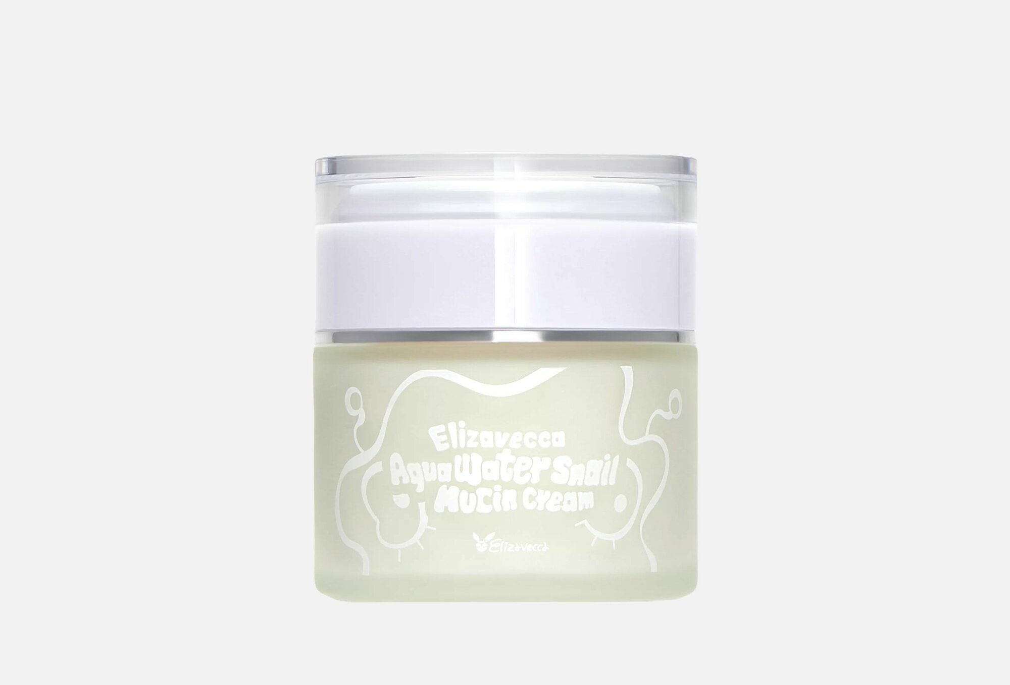 Elizavecca Aqua Water Snail Mucin Cream крем для лица с муцином улитки (50мл.)