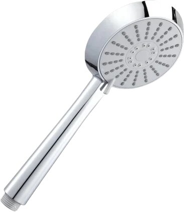 Душевая лейка Lemark LM0913C 3 режима, лейка для душа, хром, серая, глянцевая, круглая