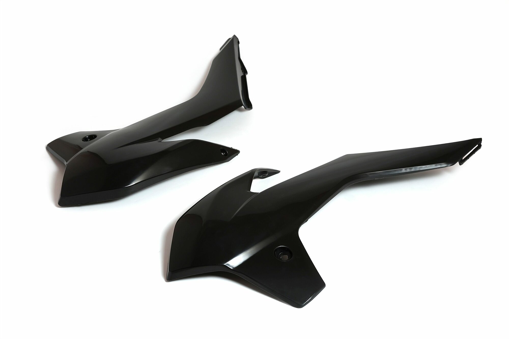 Обтекатели передние на эндуро (пара) KTM SX85 13-16г. (рама K5) черные