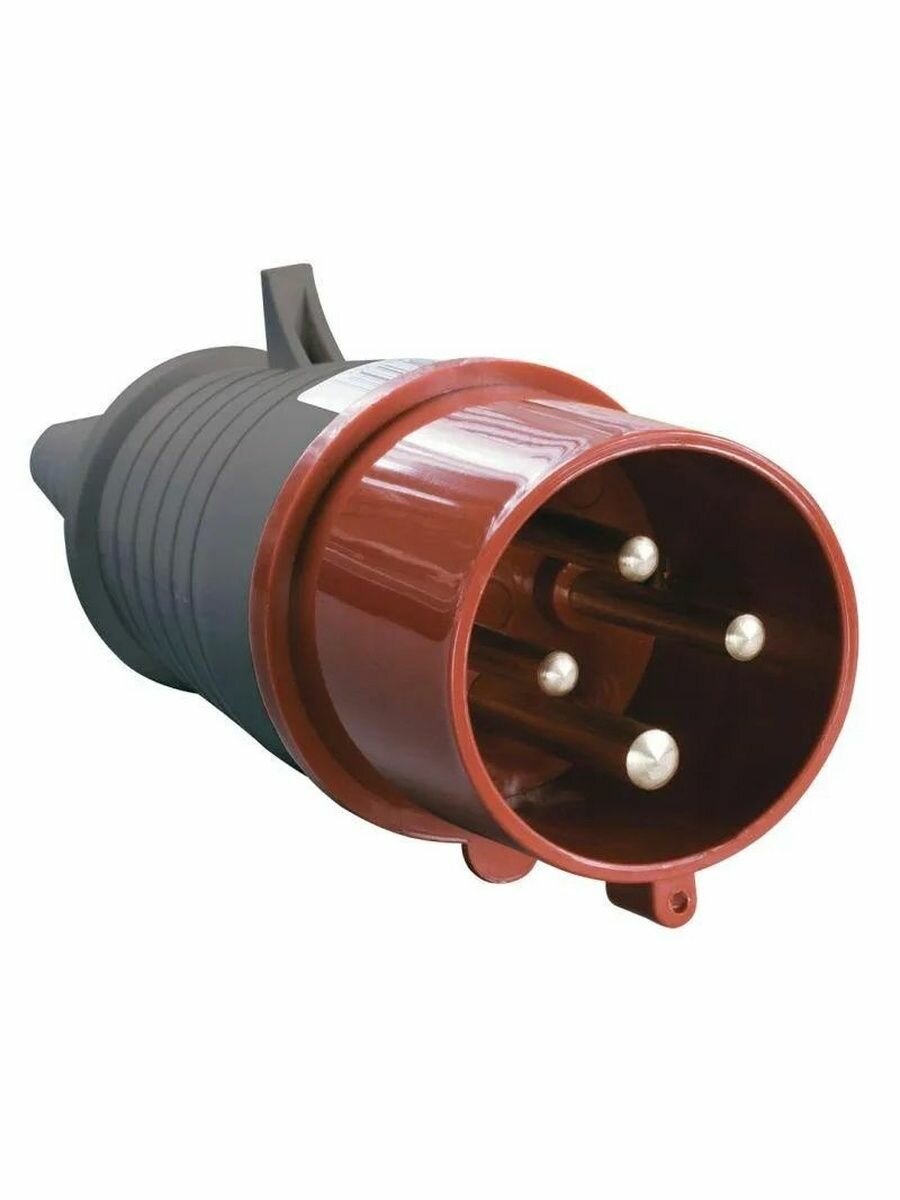 Вилка эл. каб. 32А 3P+PE 380В IP44 ССИ-024 IEK PSR02-032-4