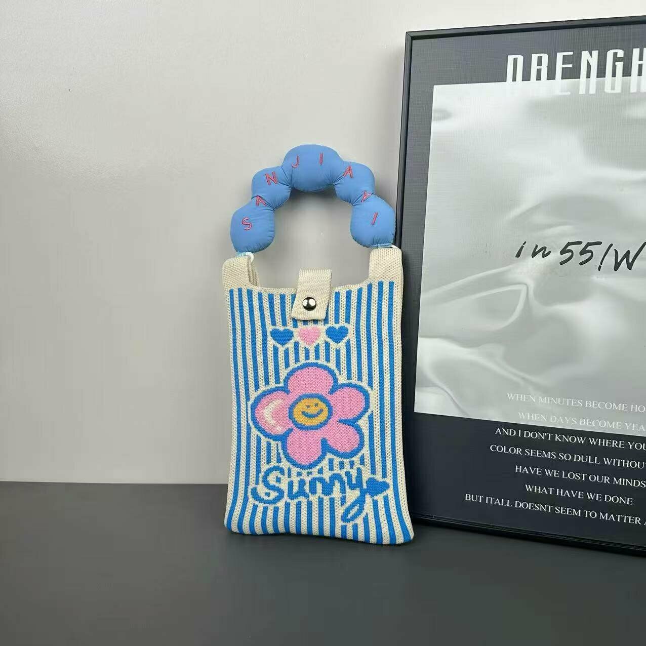 Новая сумка через плечо для женщин, вязаная монетница, модная и универсальная, стильная сумка через плечо для поездок и покупок