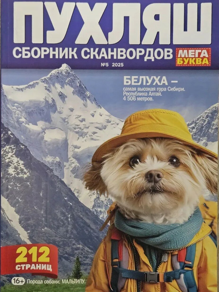 Сканворд Пухляш 5 2025