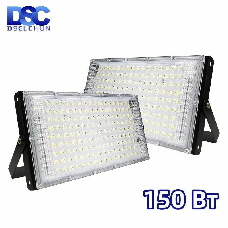 Прожектор DSELCHUN, IP65,110V, PFL-A 6500 К, 50 Вт