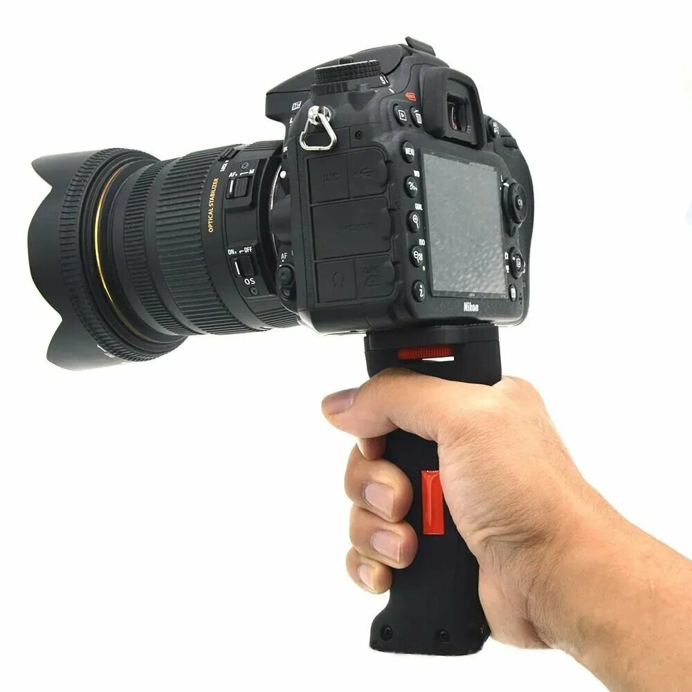 Универсальная рукоятка-держатель MyPads Grip для фотоаппарата и экшн-камеры, портативный штатив с антискользящим покрытием для съемки