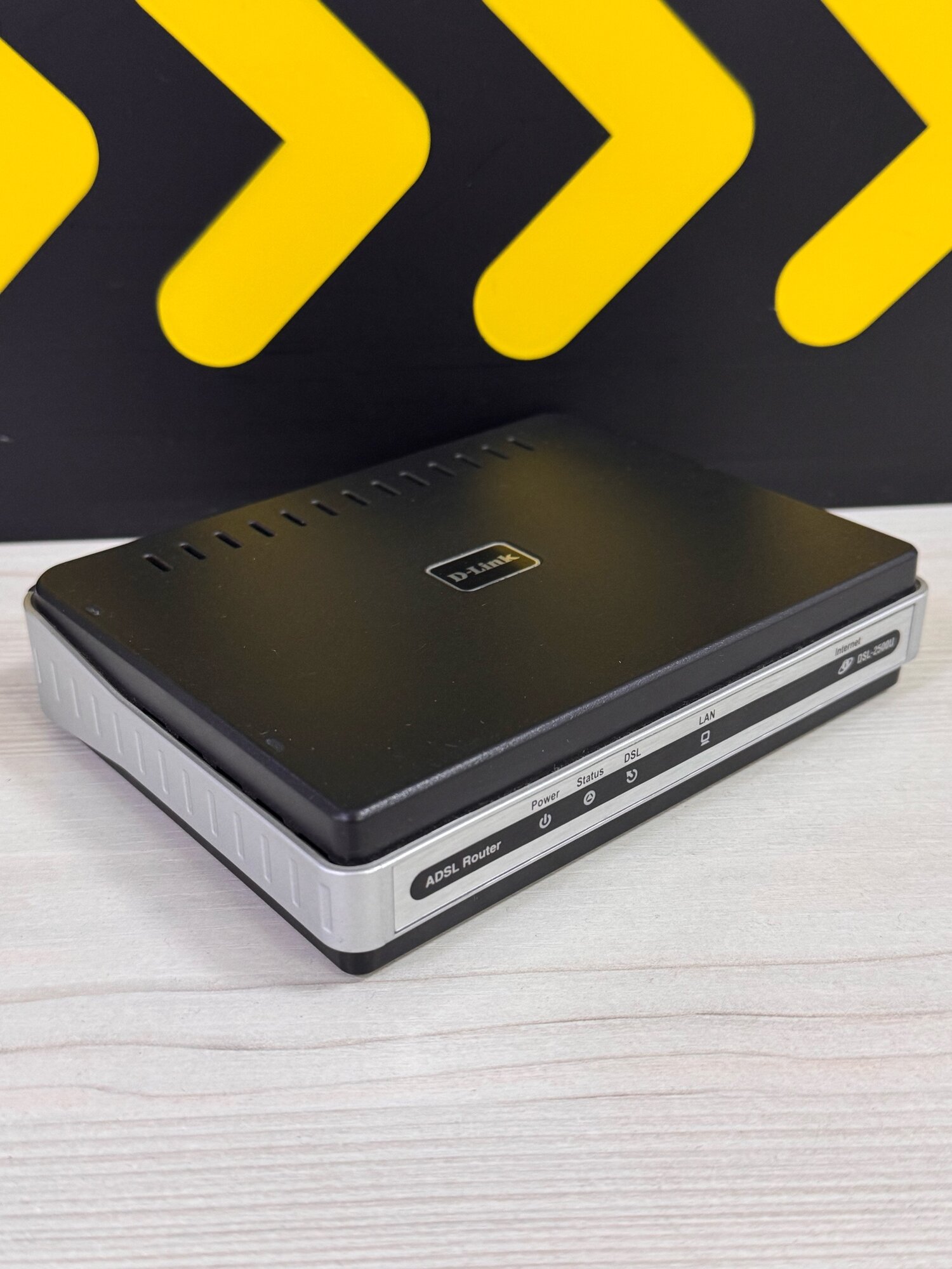 Adsl модем D-Link DSL-2500U, Скорость передачи данных 100 Мбит/с, LAN-порт 1, WAN-порт 1, черный