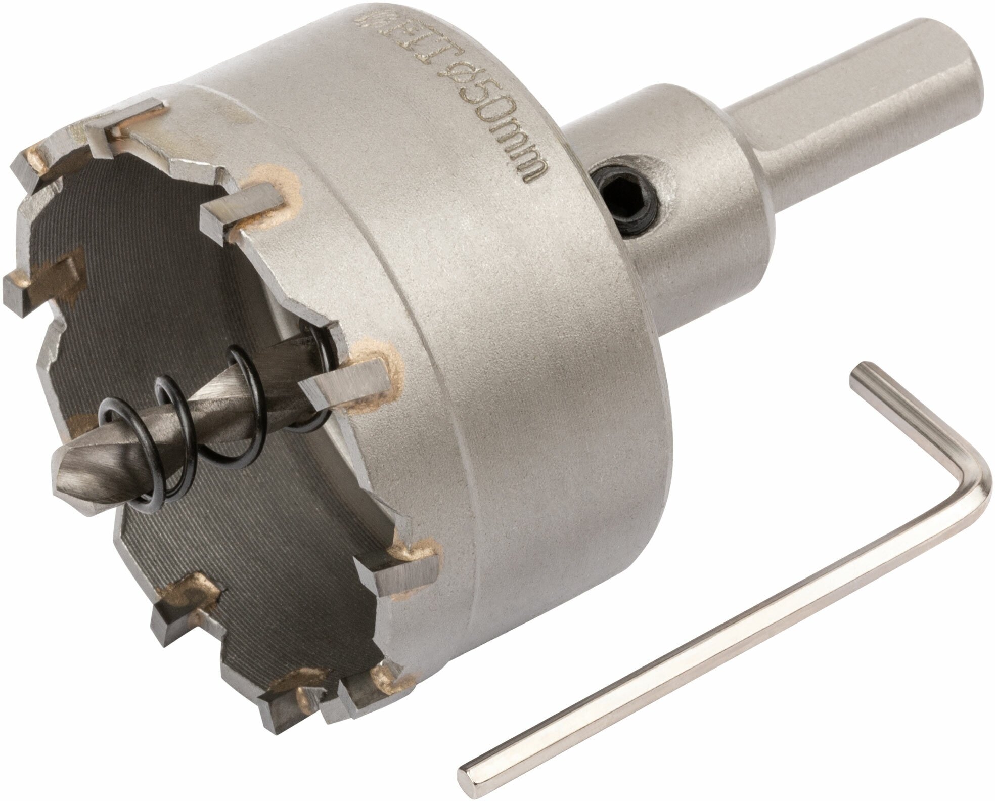 Коронка кольцевая с карбидными вставками Профи (для отверстий в нержавеющей стали) 50 мм Fit 36850