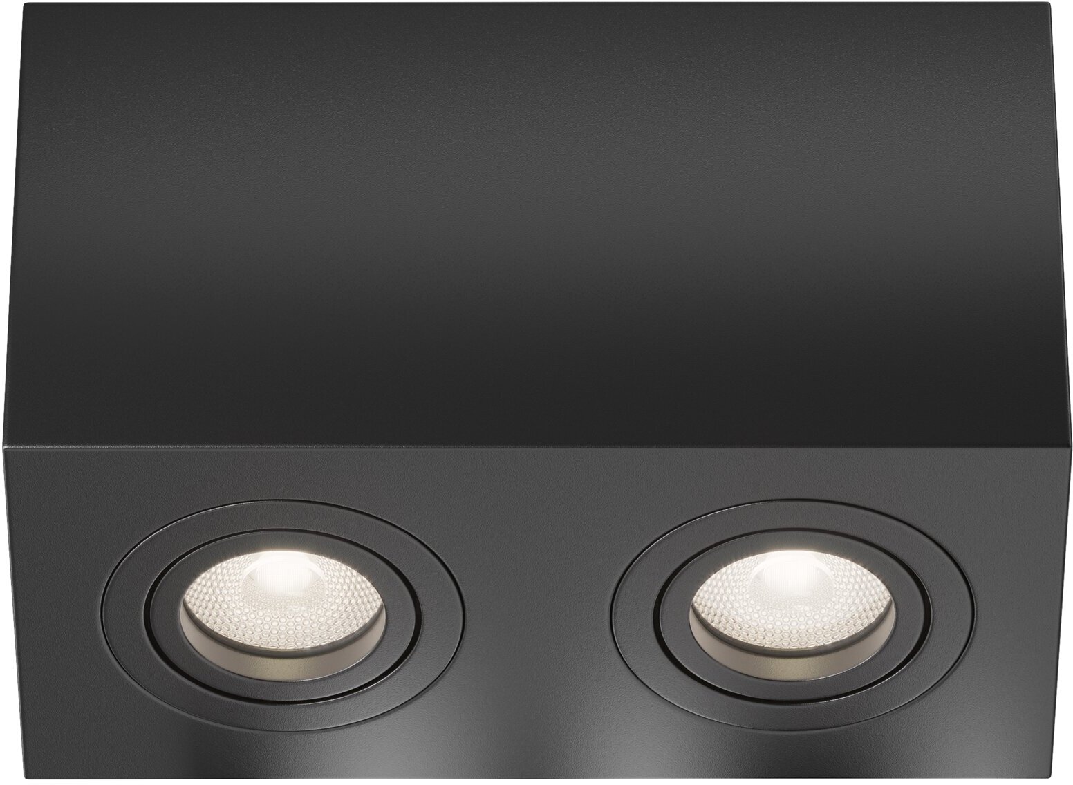 Накладной светильник Maytoni Atom C017CL-02B, GU10, кол-во ламп:2шт, Черный