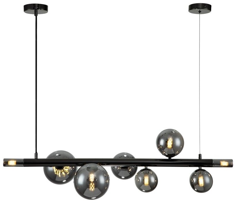 Подвесная люстра Indigo Canto 11026/8PL Black V000240