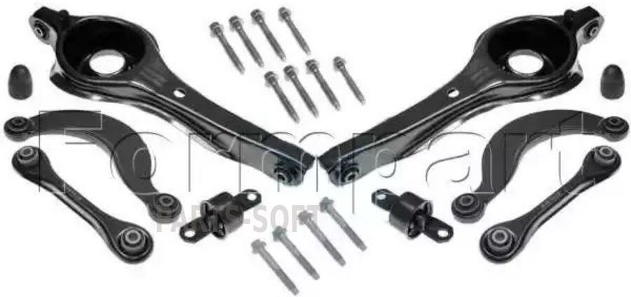 Комплект рычагов подвески задней оси FORD: FOCUS I, II, III, C-MAX I, II, III FormPart арт. 1588009