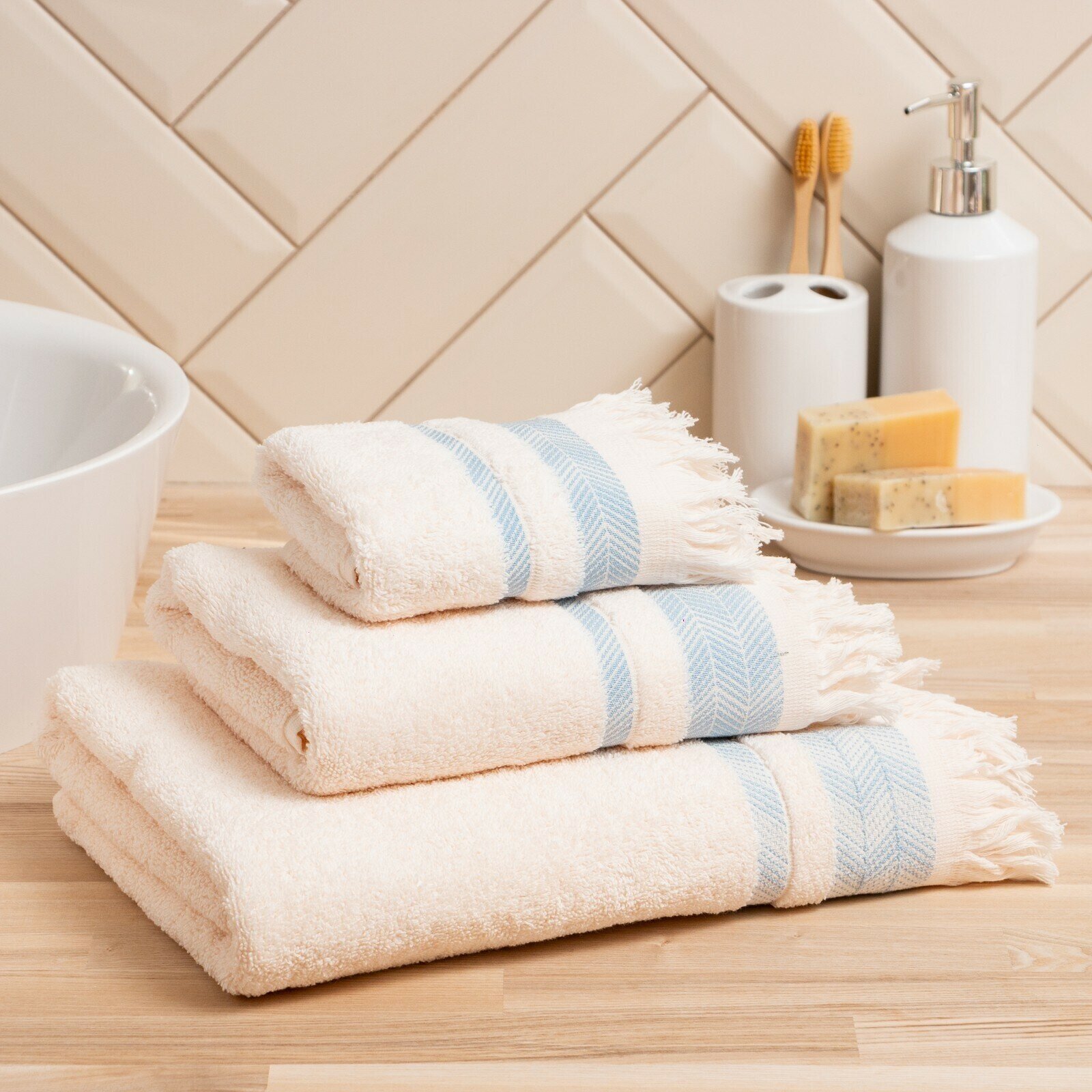 Полотенце махровое LoveLife "Муссон" размер 70х120 см, аквамарин