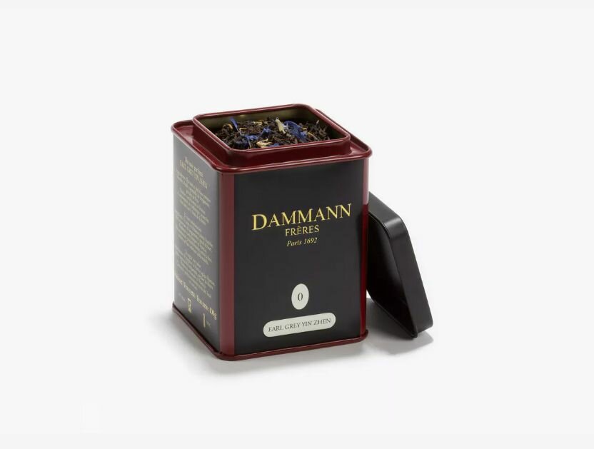 Черный чай Dammann Freres Earl Grey, бергамот, 3x100г