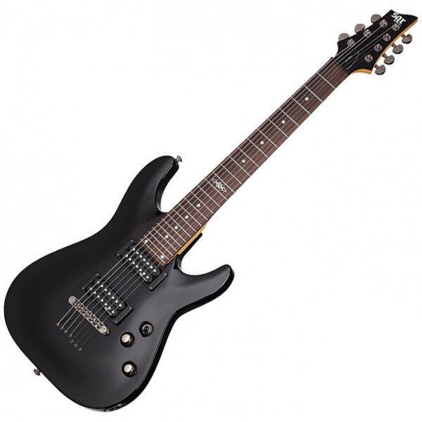 Электрогитара Schecter SGR C-7 BLK — фото 1