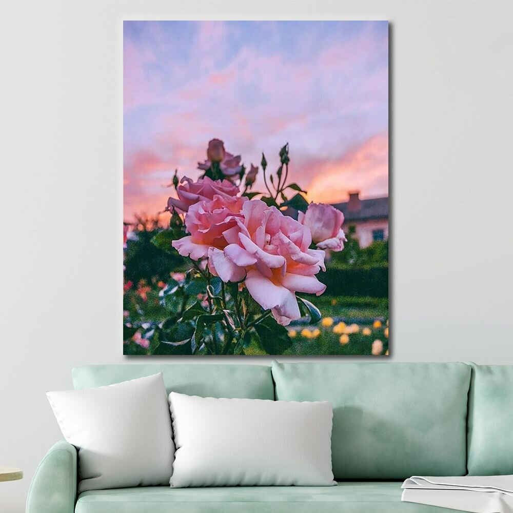 Картина на стену, интерьерная karTTina "Эстетика цветов", 50х70см 1шт.