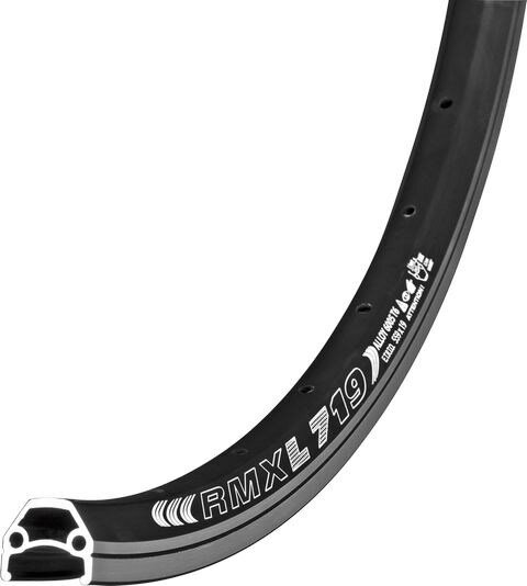 Обод 26” Remerx, “DRAGON LINE L719”, 559x19, 32 спицы, 500 гр, двойной, черный, с индикатором износа.