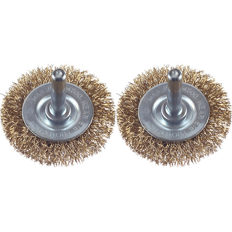 Корщетка для дрели Практика (032-539) мягкая радиальная d50 мм (2 шт.)