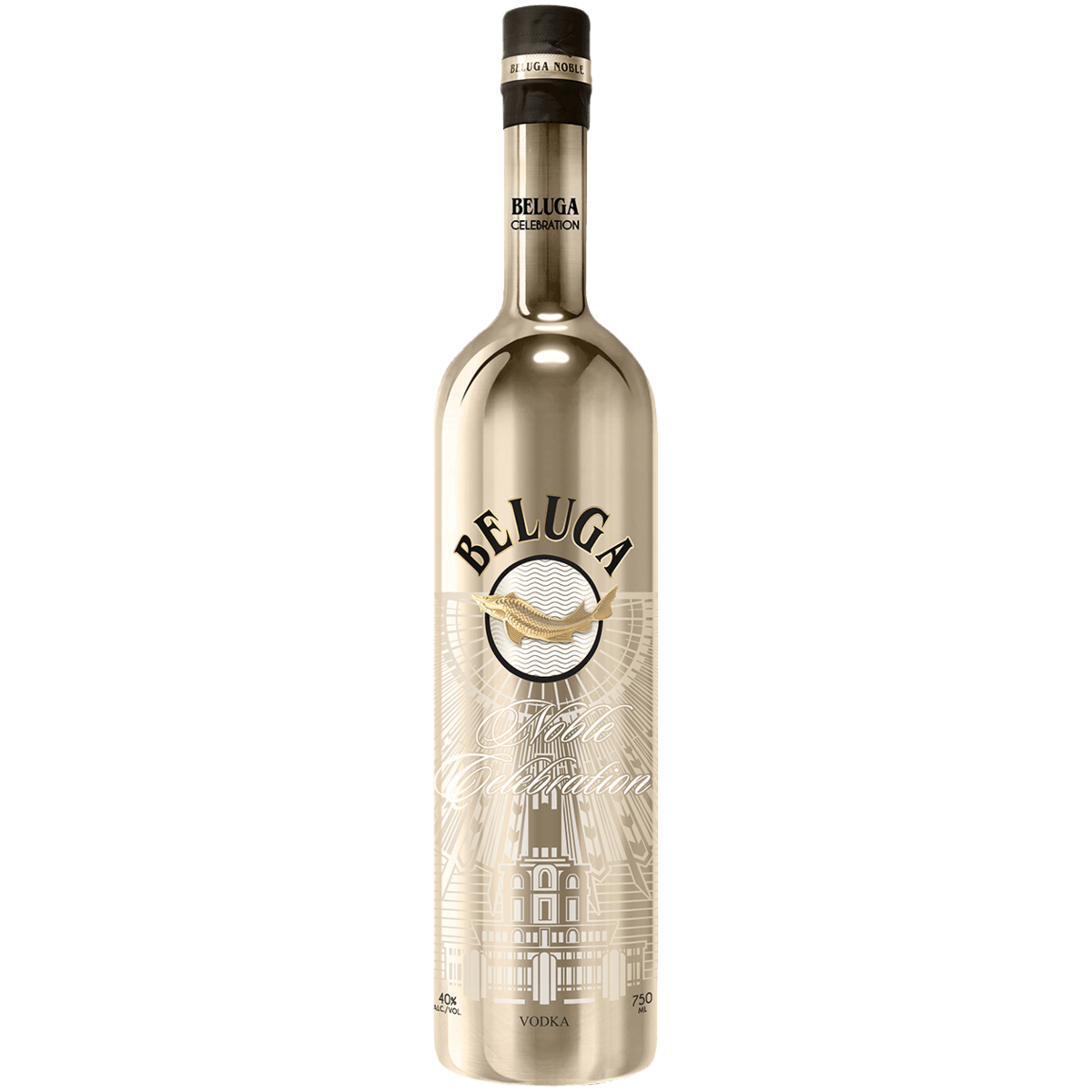 Водка "Beluga Noble Celebration", классическая, 0,75 л, крепость 40%