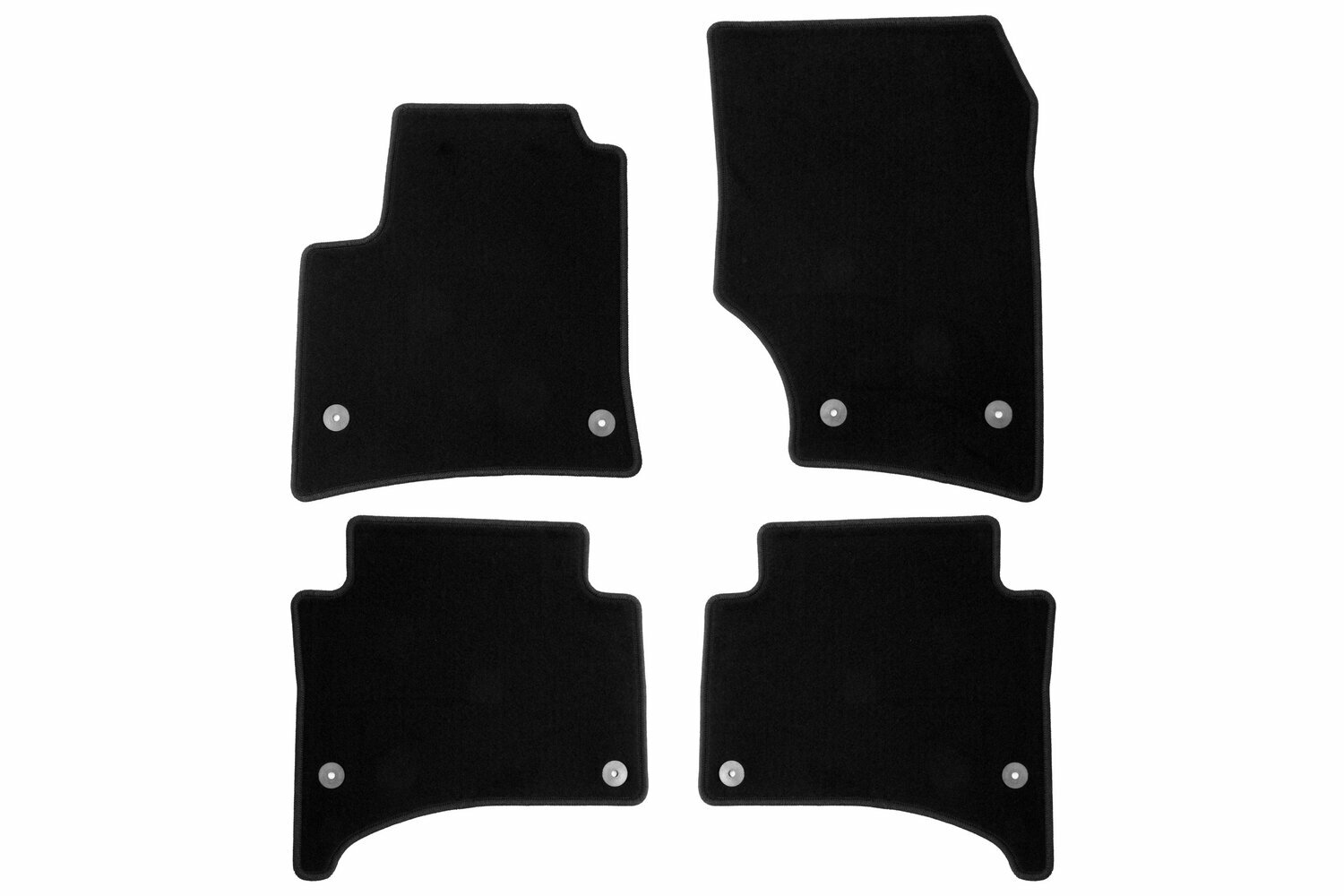 Коврики в салон Klever Econom VOLKSWAGEN Touareg 2002-2006, 2007-2010, внедорожник , 4 шт. (текстиль) Klever. KLEVER01510101200K