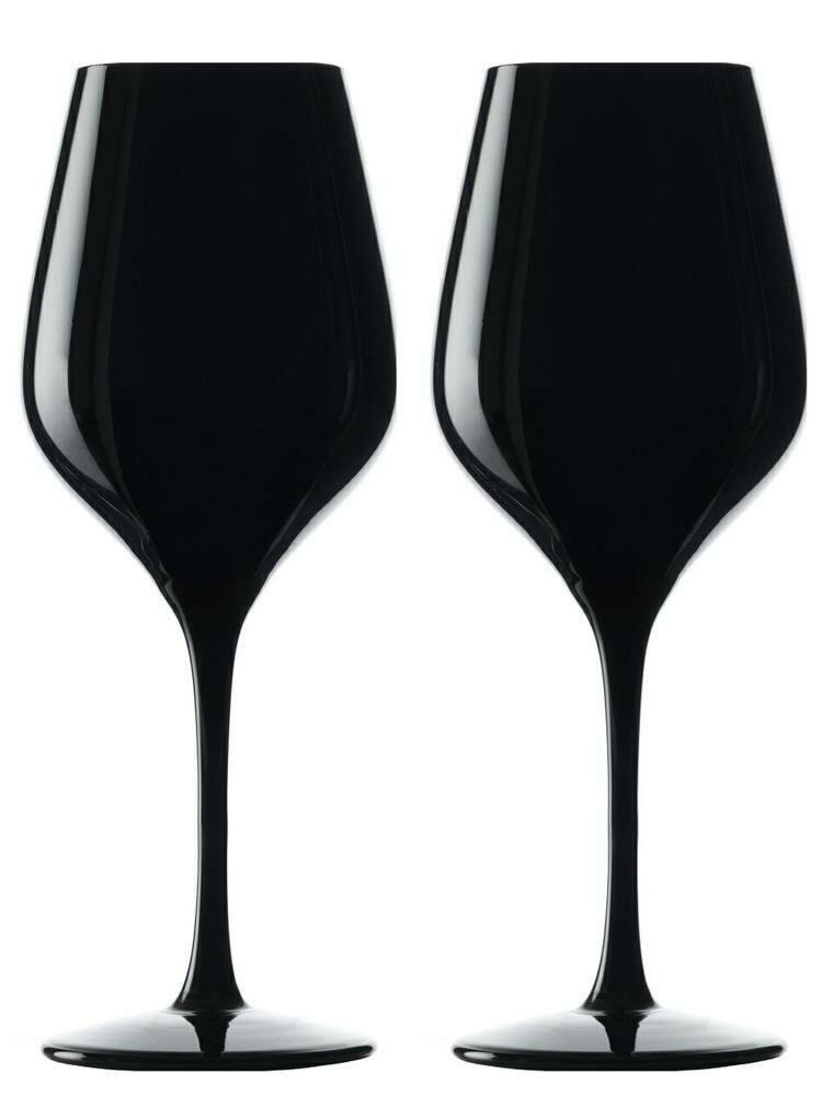 Набор бокалов для слепой дегустации Stolzle Exquisit, 350 мл, черные, 2 шт.