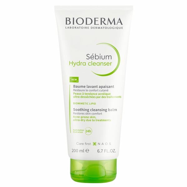 Бальзам очищающий успокаивающий Hydra Sebium Bioderma/Биодерма туба 200мл