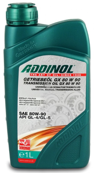 Addinol Getriebeol GX 80W-90 1 л.