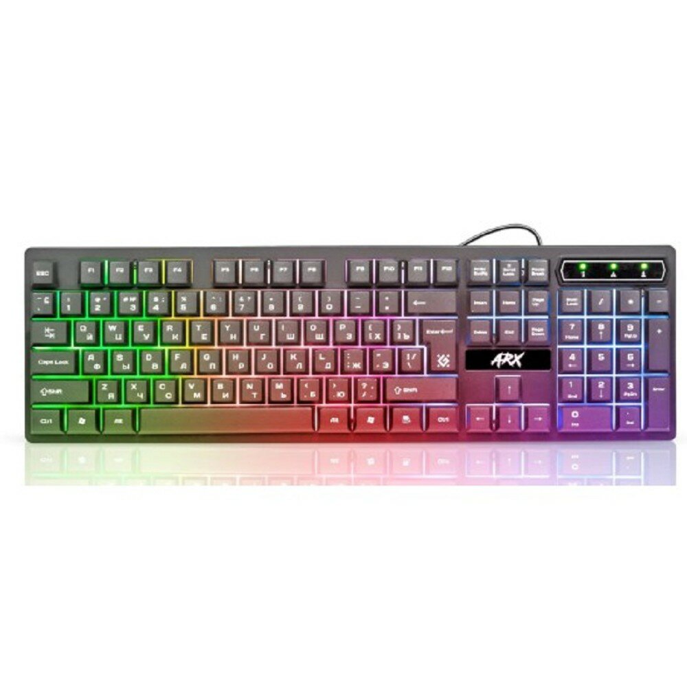 Defender Клавиатура Клавиатура Arx GK-196L RU 45196