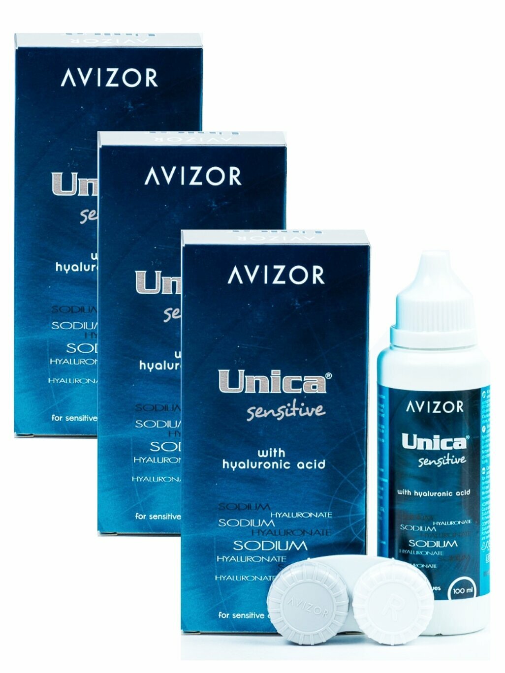 Раствор Unica Sensitive Уника Авизор 100 мл 3 штуки