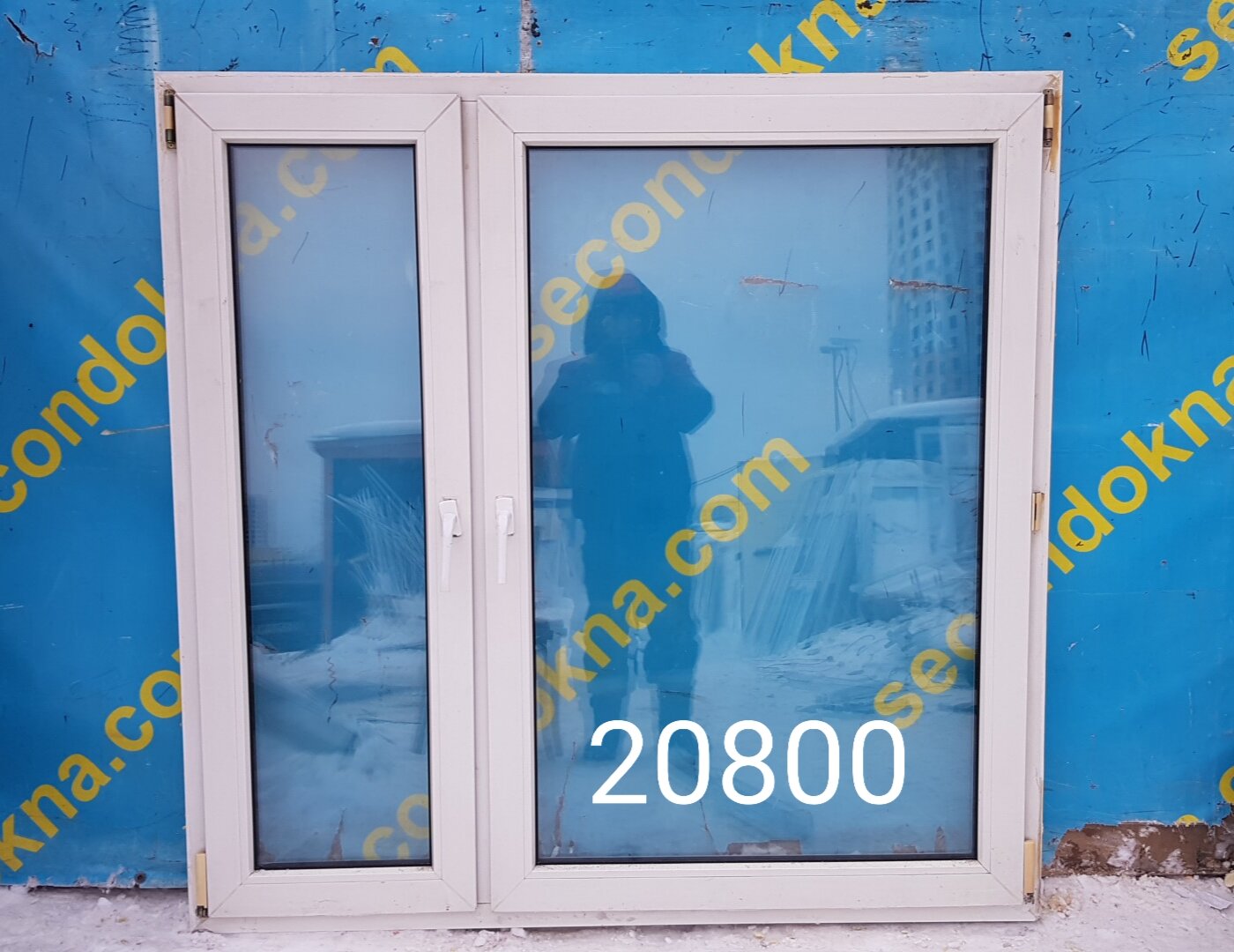 Пластиковое окно Б/У 1430(в)х1460(ш)