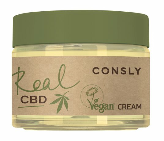 Consly Real CBD Vegan Cream Балансирующий крем для проблемной кожи лица 50мл