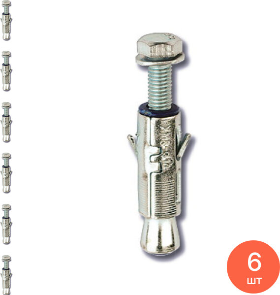 Анкерный болт М8 усиленный М8 CM460850 DKC (комплект из 6 шт)