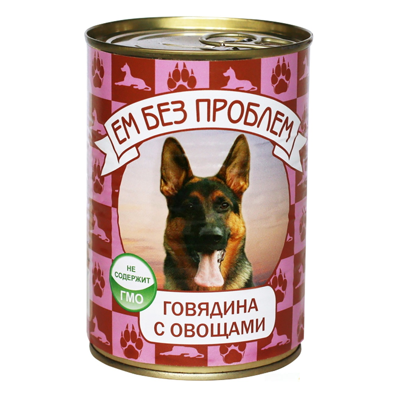 Корм влажный Ем Без Проблем говядина и овощи для собак (410 г)