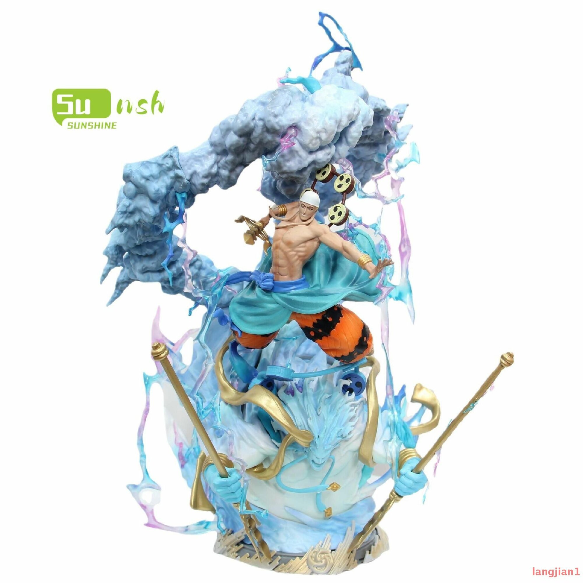 Аниме фигурки ONE PIECE Enel кукла игрушки модель статуй