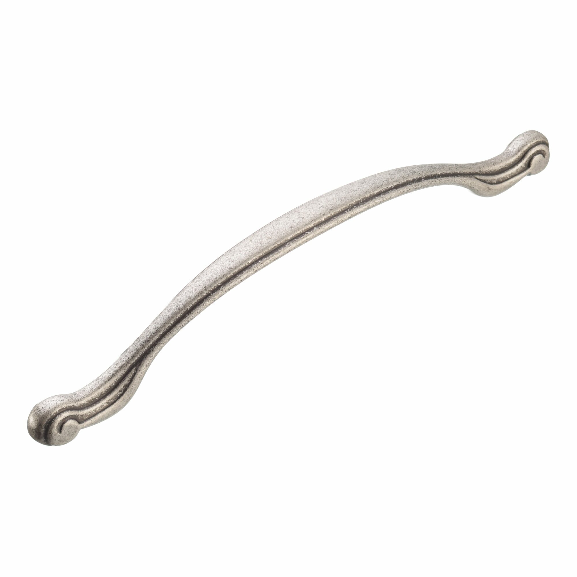 Ручка мебельная скоба GIUSTI LINEA DECOR WMN753.00A.00E8 блестящее винтажное серебро