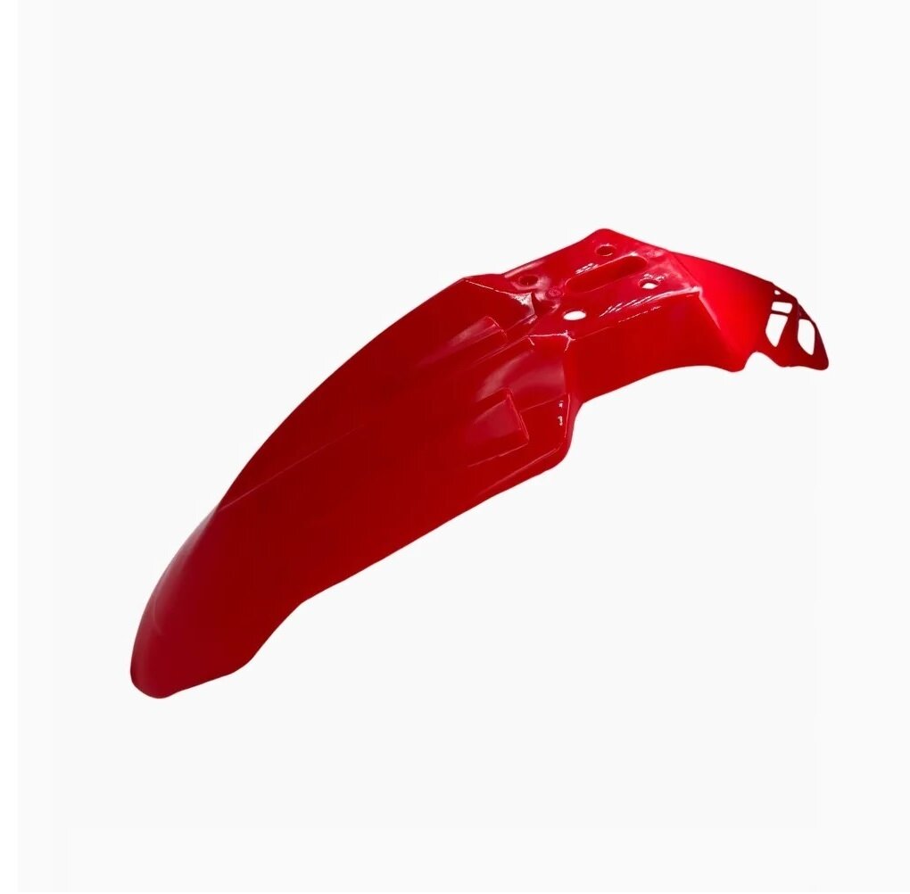 Крыло переднее мотоциклы Кросс, Питбайк, ENDURO (цв. Красный)