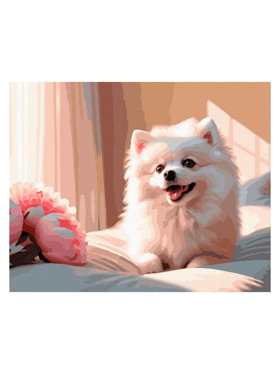 Картина по номерам 40x50 см, "Доброе утро". Kubanstar