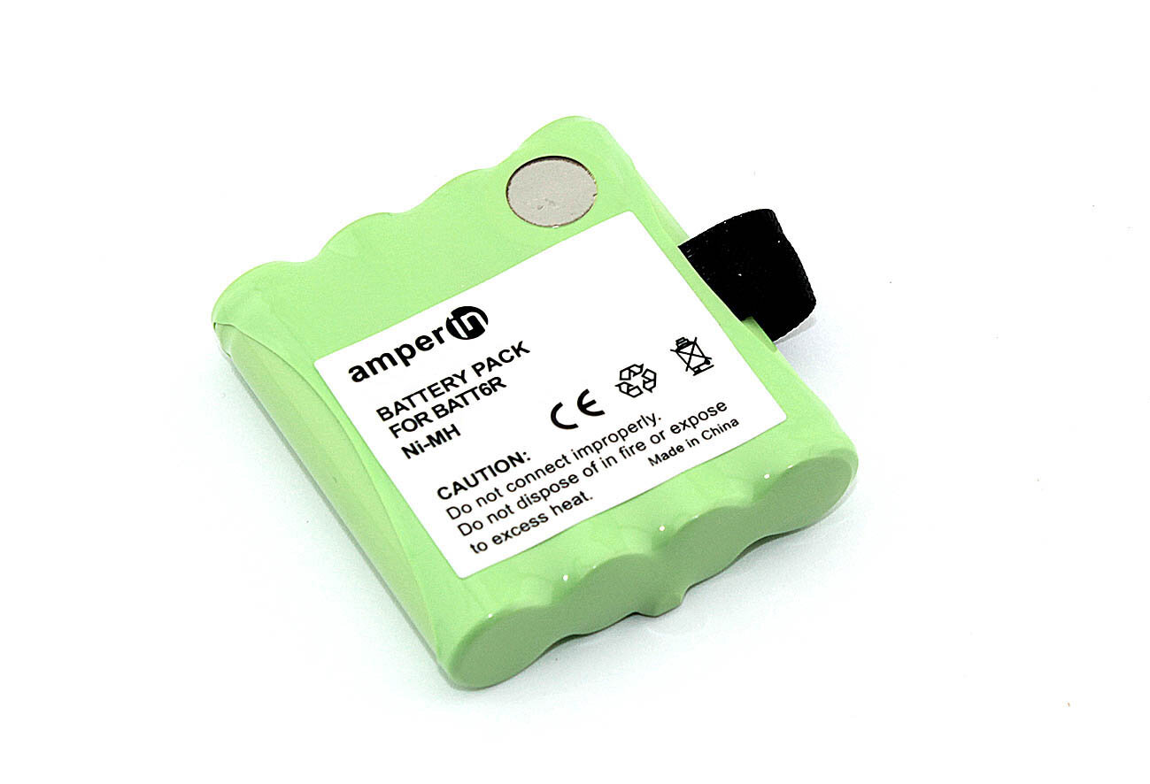 Аккумулятор Amperin BATT-6R для радиостанции Midland LXT200 4.8V 800mAh Ni-Mh