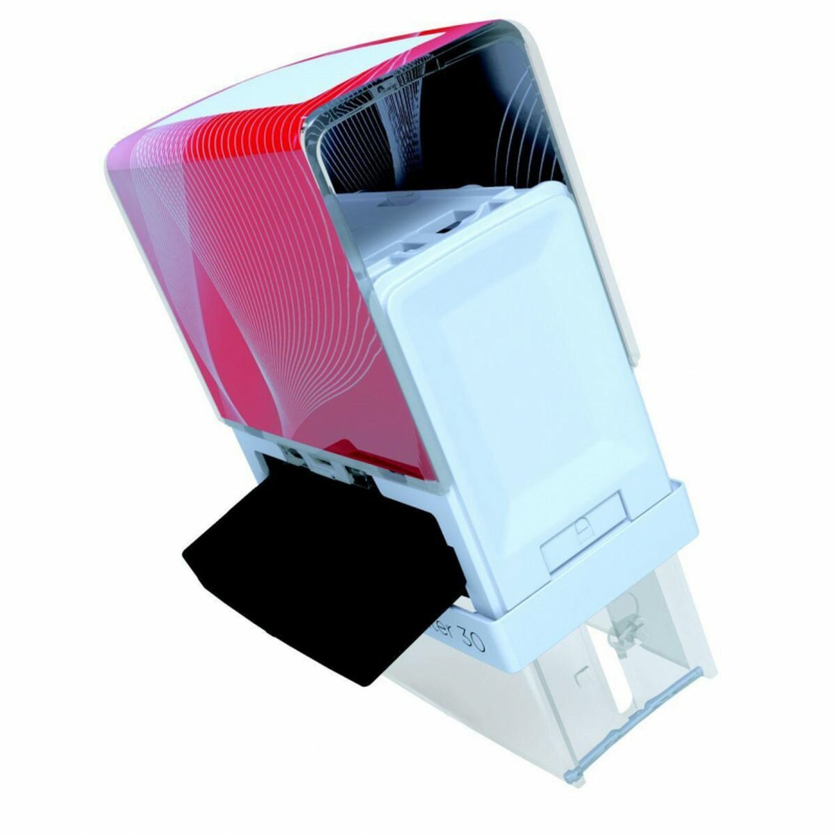 Оснастка для печати Colop Printer C30 (18х47мм, прямоугольная, пластик) черная, 50шт.