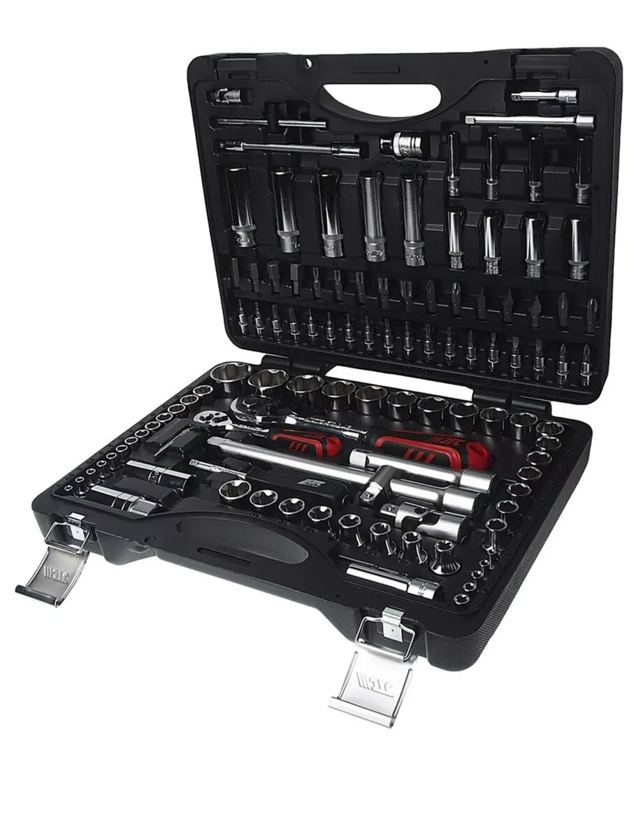 Набор головок и бит 1/4 1/2 для поврежденных гаек 110пр.