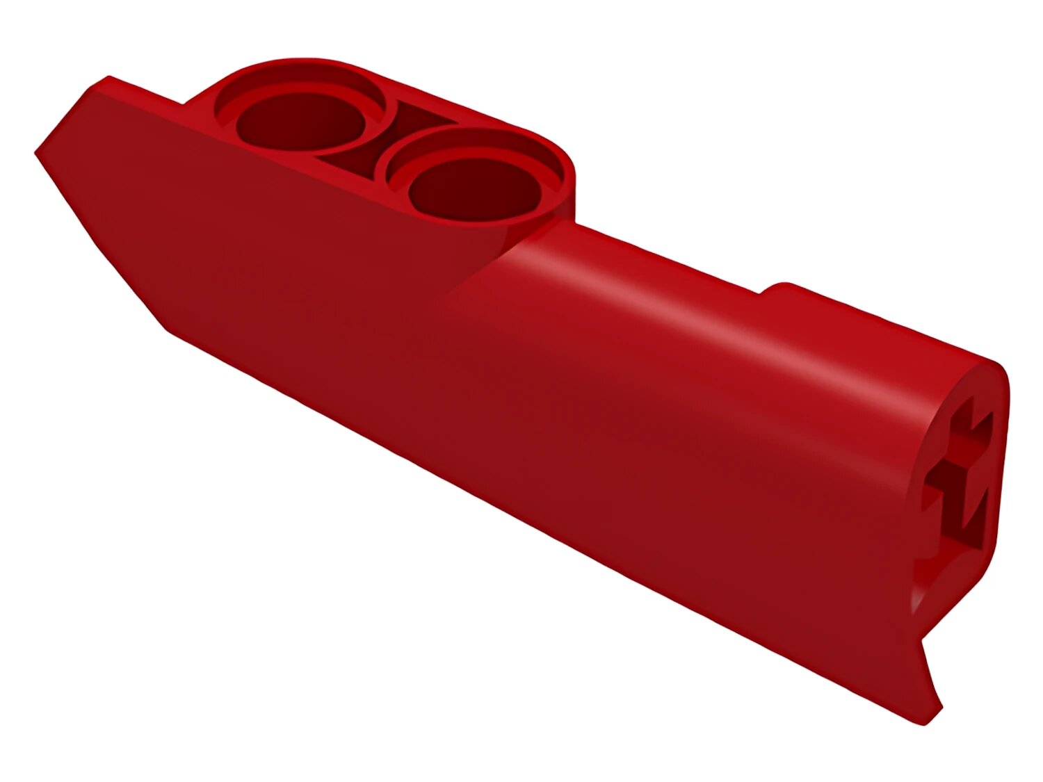 Деталь LEGO Technic, Panel Fairing #22 Very Small Smooth, Side A 11947 43500 Red N