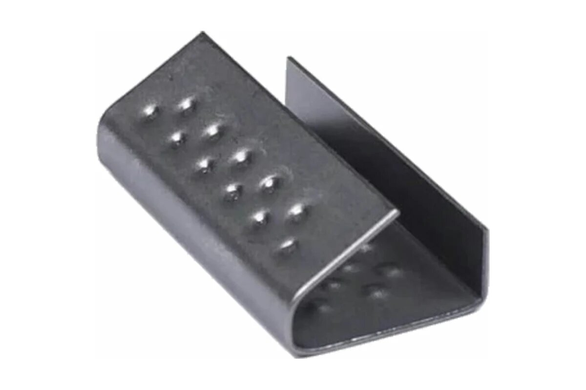 Офисмаг Скоба (скрепа) металлическая для полипропиленовой ленты шириной до 16мм, Комплект 1000 шт, 609097