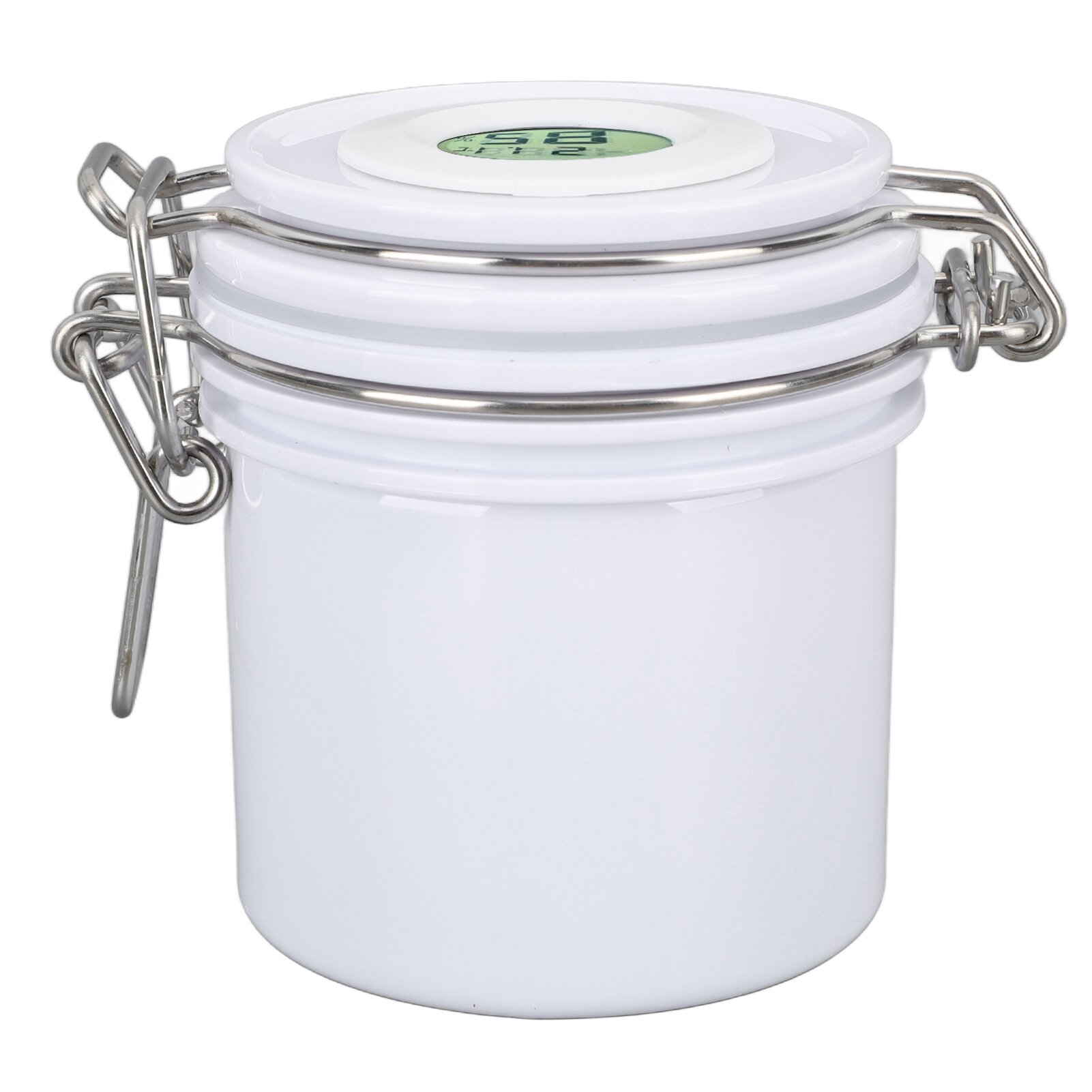 Банка для хранения клея для ресниц, 250 мл, термометр, гигрометр, контейнер для хранения клея для наращивания ресниц, белый