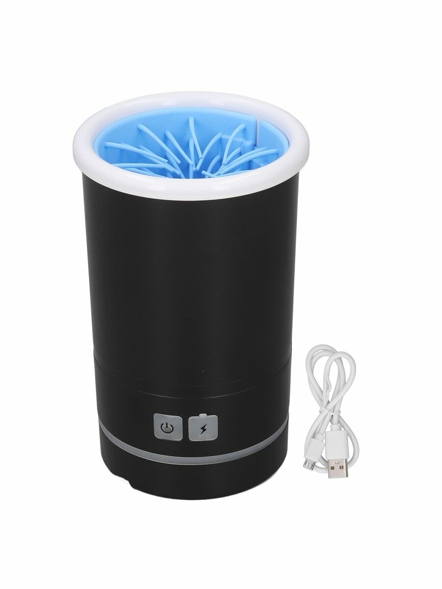 Автоматическая мойка лап для домашних животных, мягкие щетки с зарядкой от USB для маленьких и средних собак, портативный очиститель для лап собак для легкой чистки