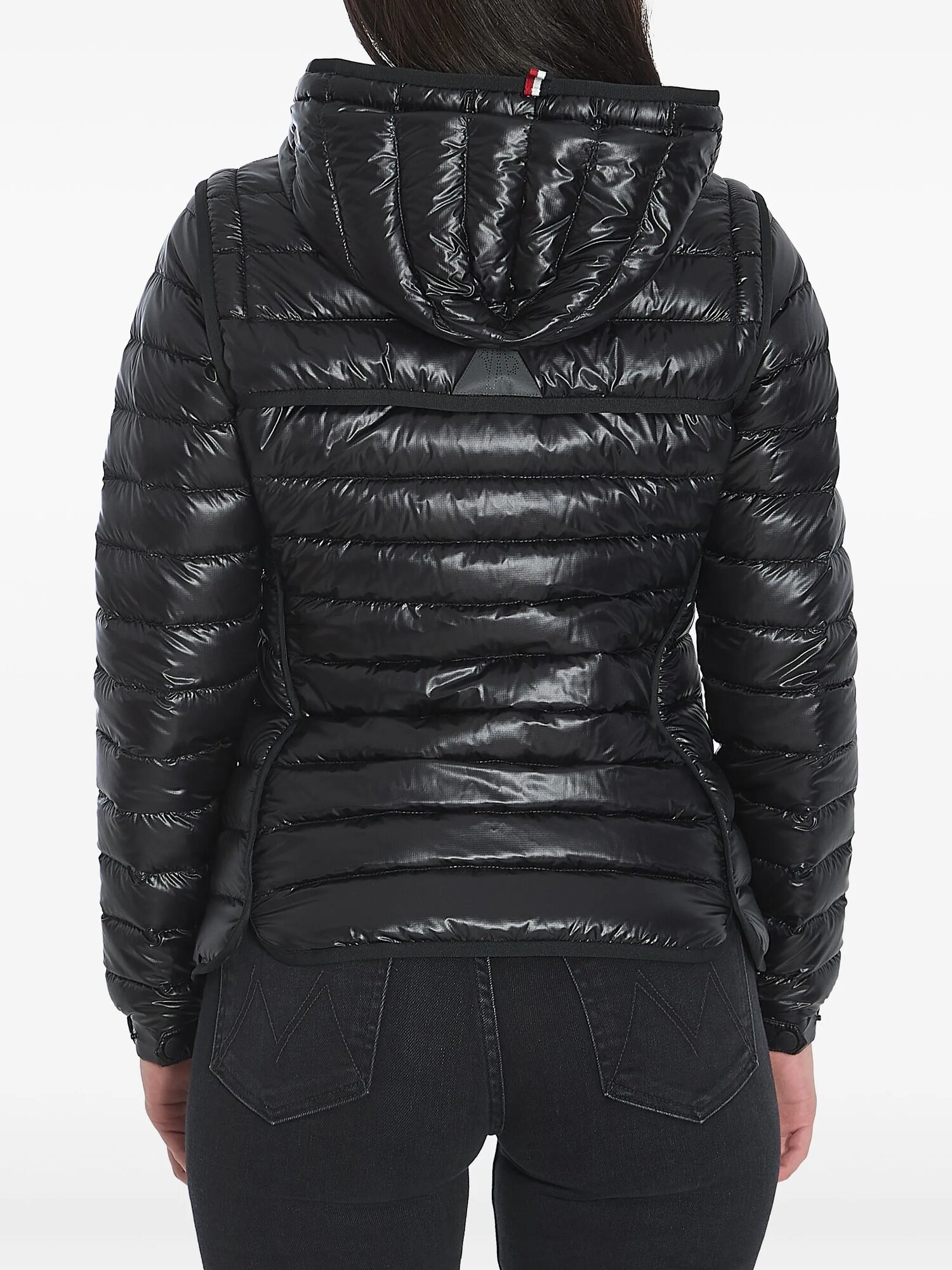 Куртка Moncler Karura, размер 44, black/black — фото 1
